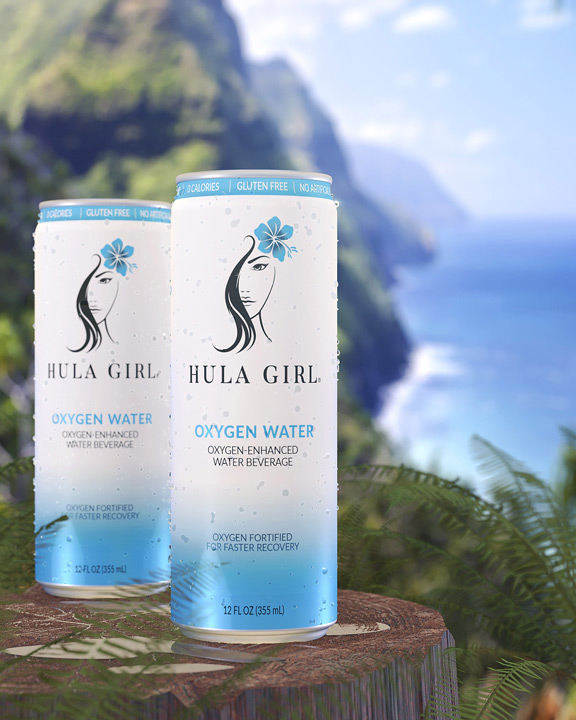 Hula Girl Water